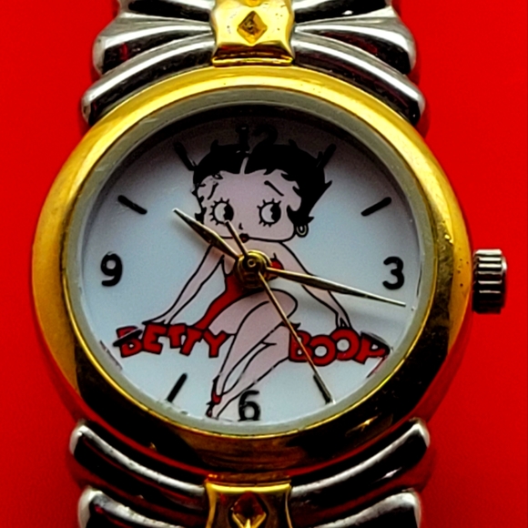 Betty Boop | Accessories | Betty Boop Streachy Band Womens Watch | Poshmark
